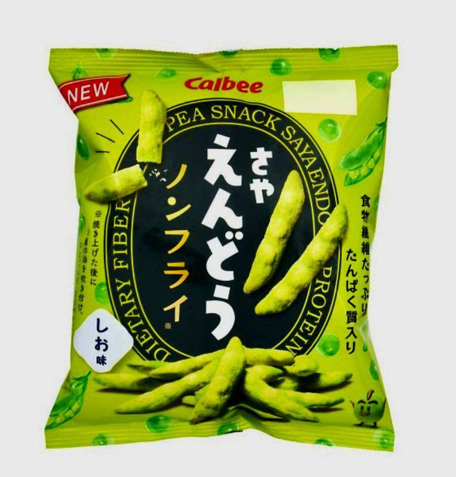 Calbee Mame Pea Snack Saya endo Protein Dietary High Fibre Chips ...