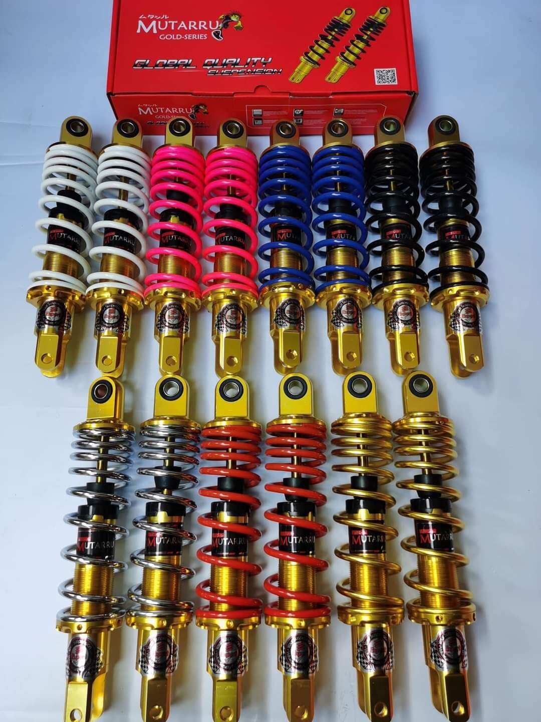 MUTARRU SHOCK NMAX/AEROX/NOUVO GOLD SERIES universal 270mm | Lazada PH