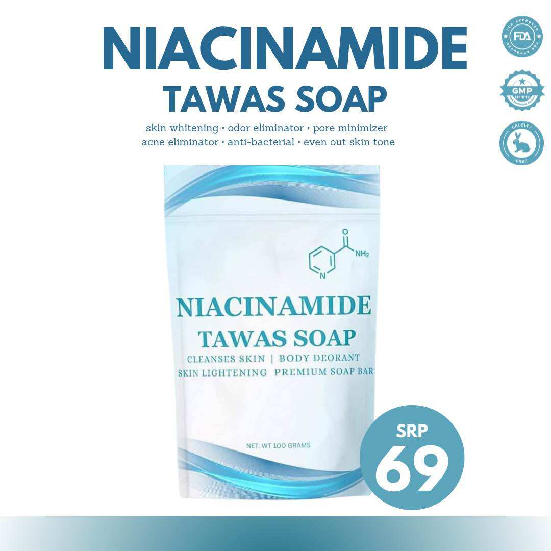 BUY 1 TAKE 1 Niacinamide Tawas Soap FDA APPROVED Net Wt. 100Grams ...