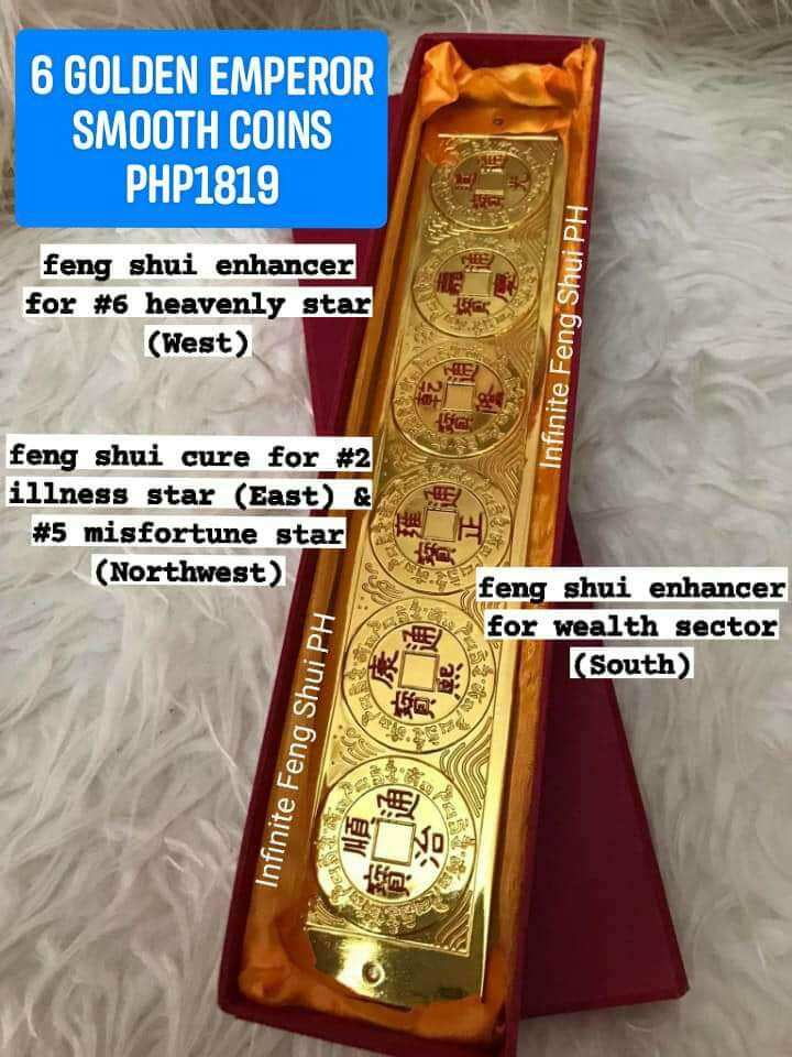 6 GOLDEN EMPEROR SMOOTH COINS | Lazada PH