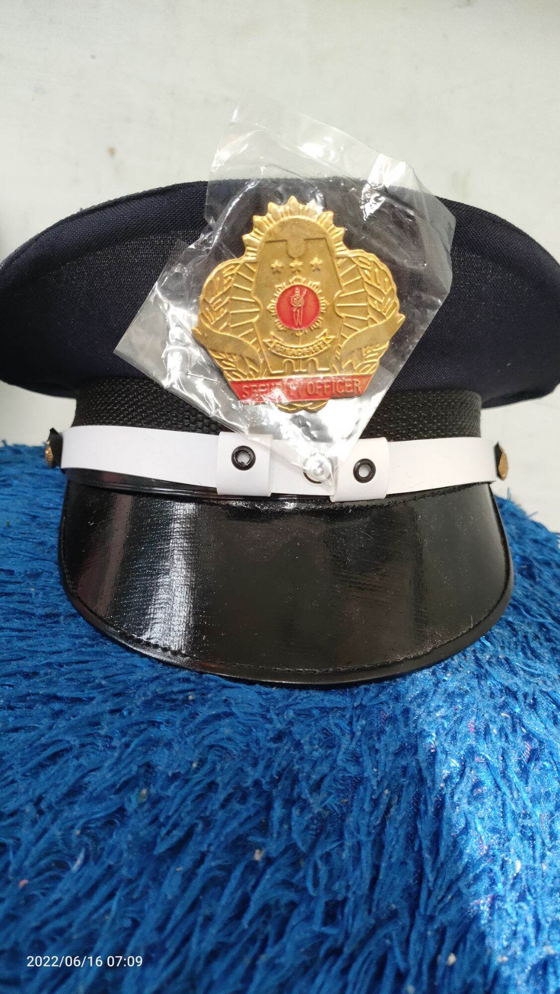 piercing cap for security guard with cap device ( officer) | Lazada PH