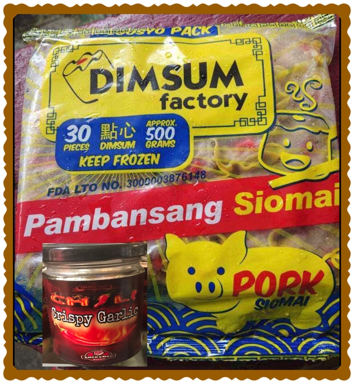 DIMSUM FACTORY PORK SIOMAI 60pcs/1kg + CRISPY CHILI GARLIC SET | Lazada PH