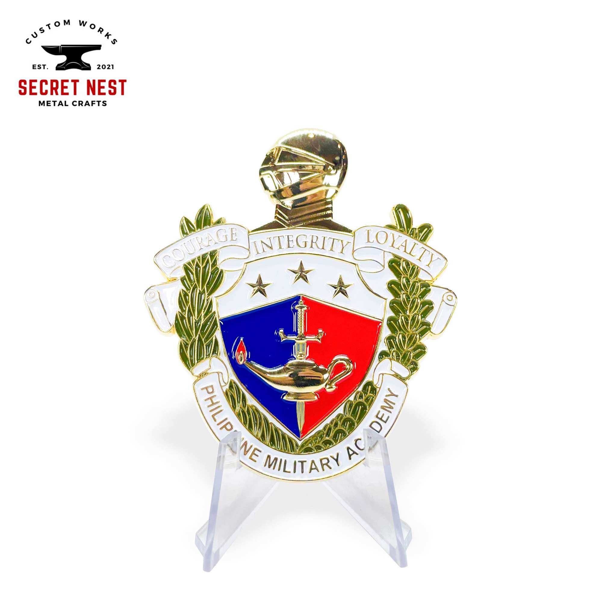 Philippine Military Logo Profile For PMA Learning Resource Center