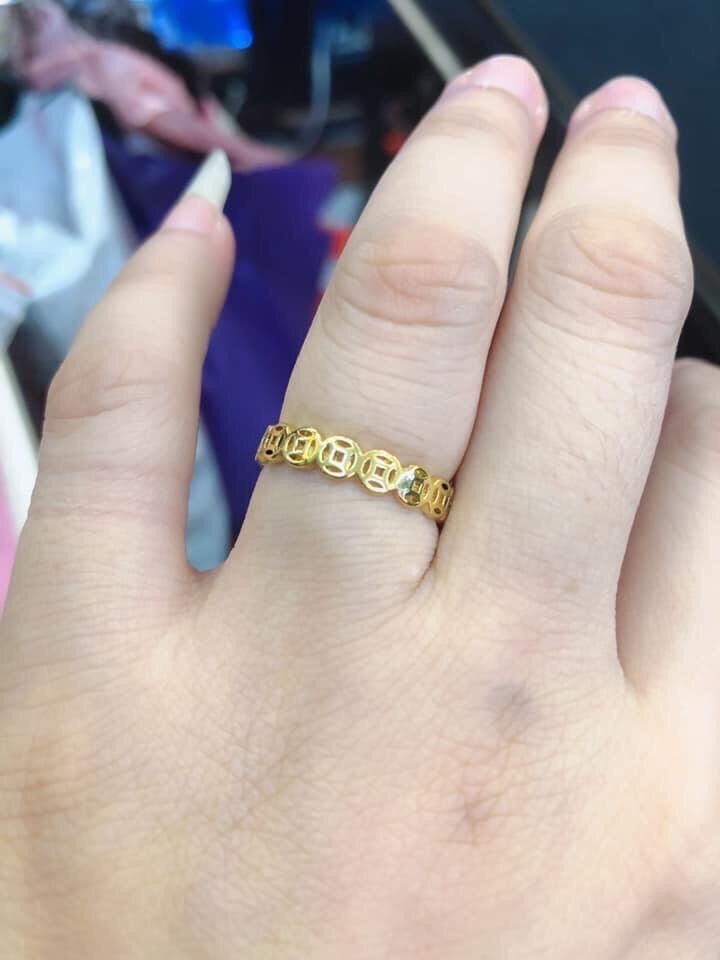 MONEY CATCHER LUCKY COIN RING Stainless Lazada PH