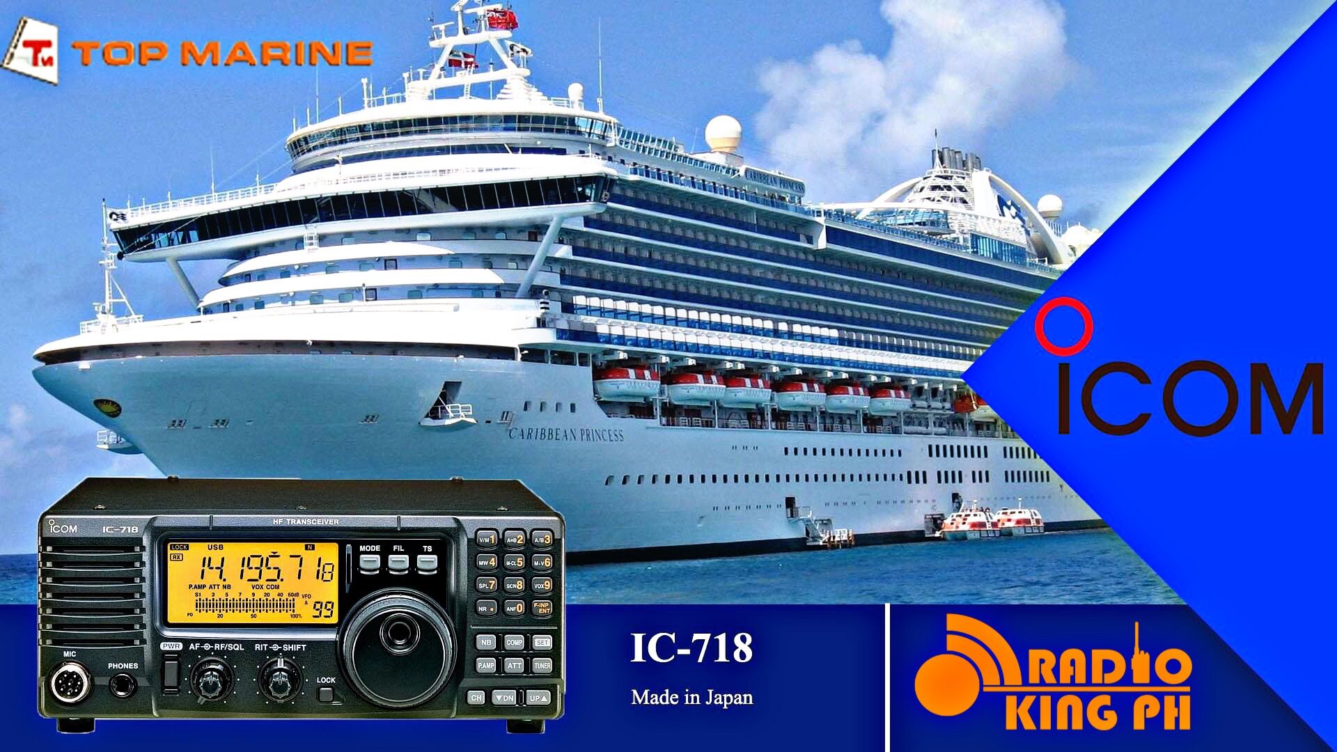 ICOM IC-718 HF 100watts ALL BAND Transceiver Japan Made | Lazada PH