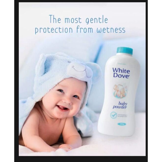 WHITE DOVE BABY POWDER MILD & HYPOALLERGENIC DERMATOLOGIST- TESTED ...