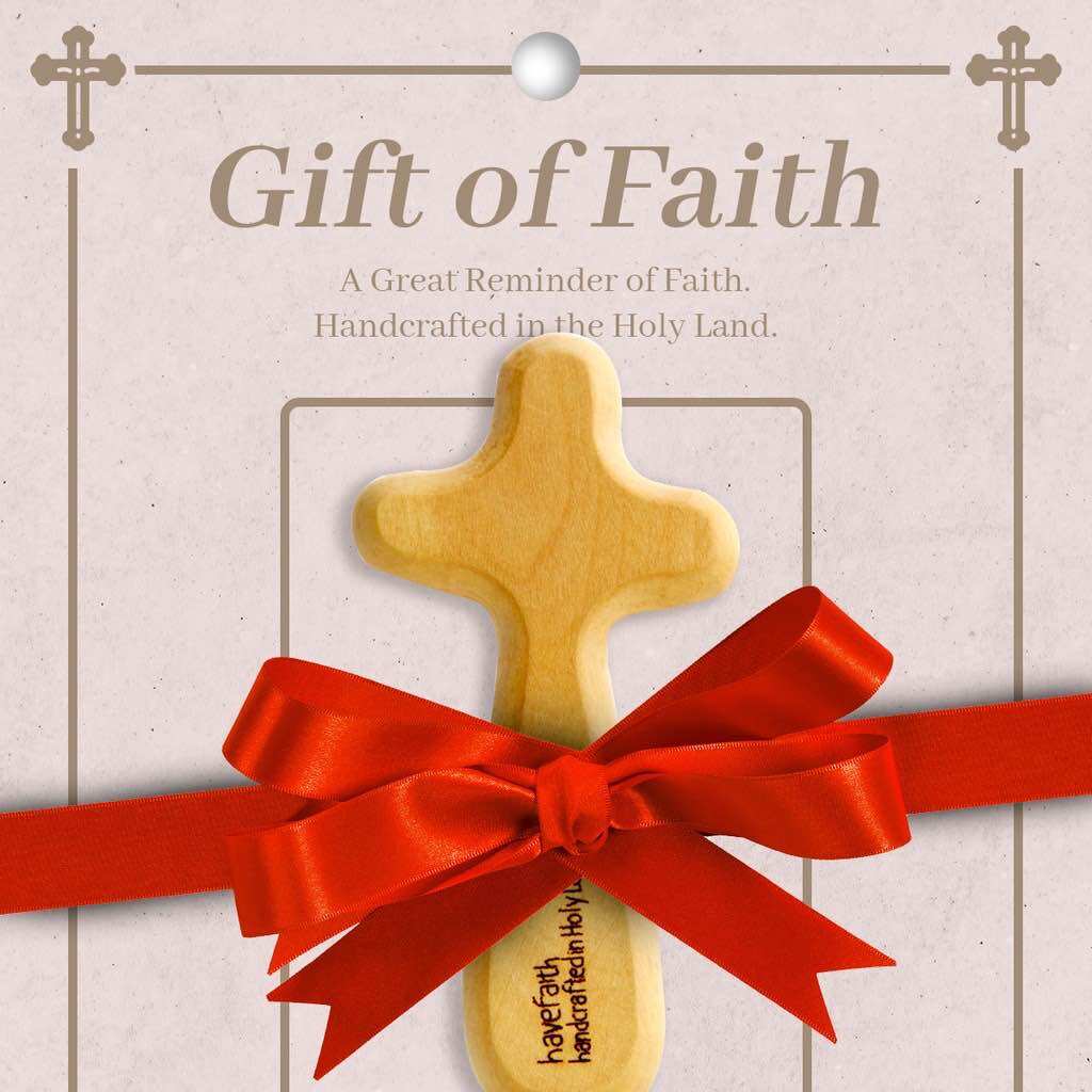 Comfort Cross - Walk Through Faith #MadeinHolyLand Authentic Bethlehem ...