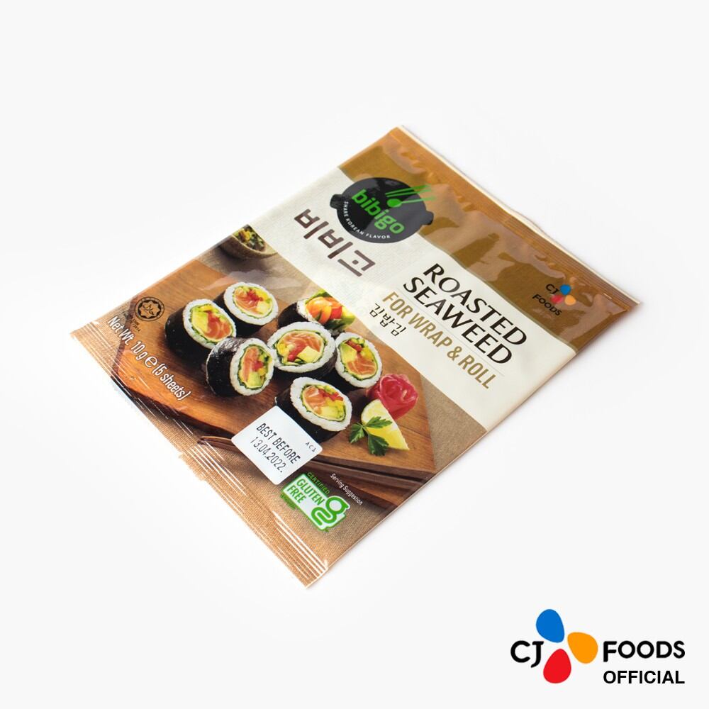 Seaweed Wrapper 5pcs (Korean Bibigo Kimbap Kim 5sheets) | Lazada PH