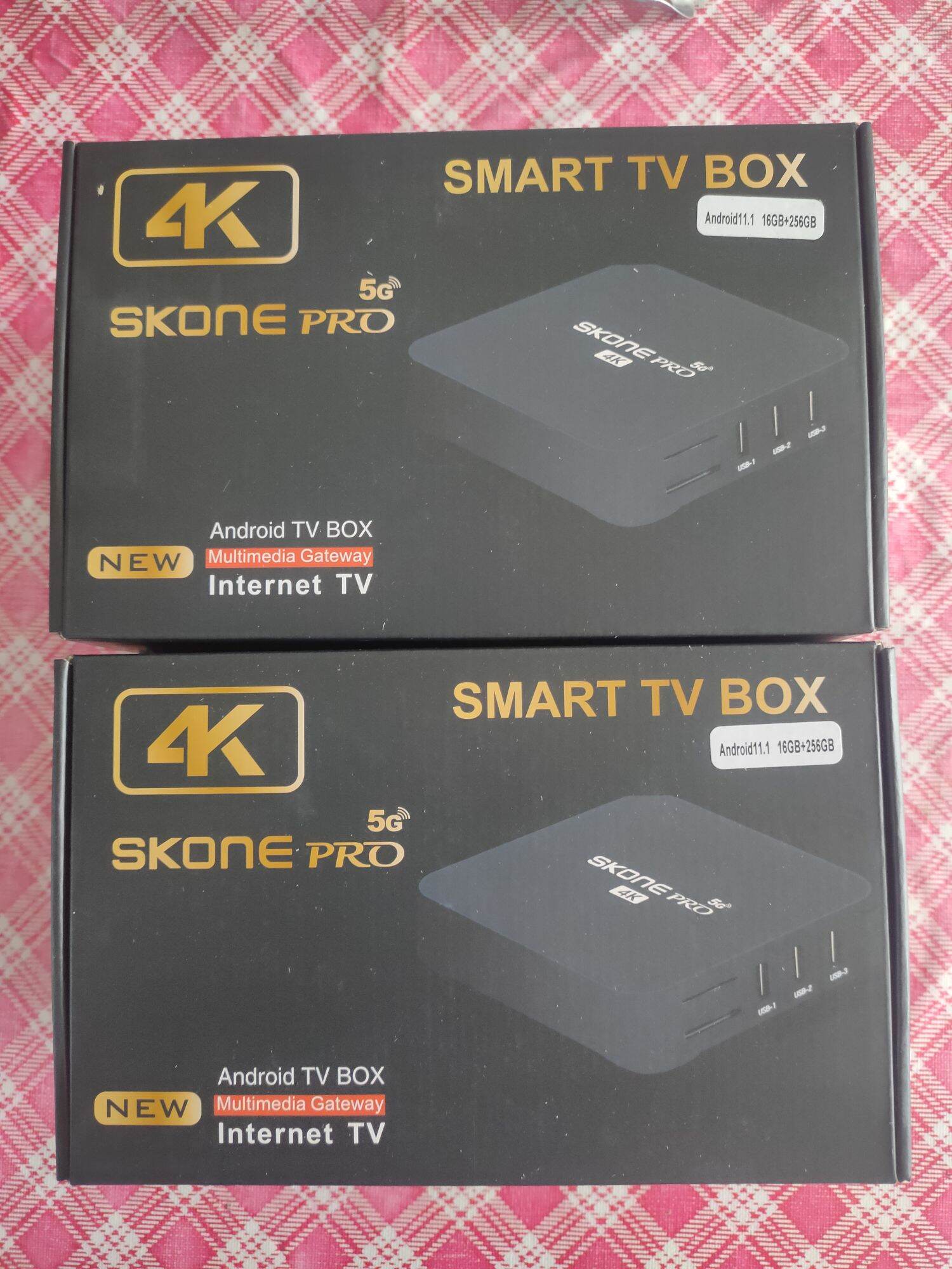 Skone Android TV Box 11.1 OS Latest KD S905W 4K 2.4GHz WIFI Quad Core ...