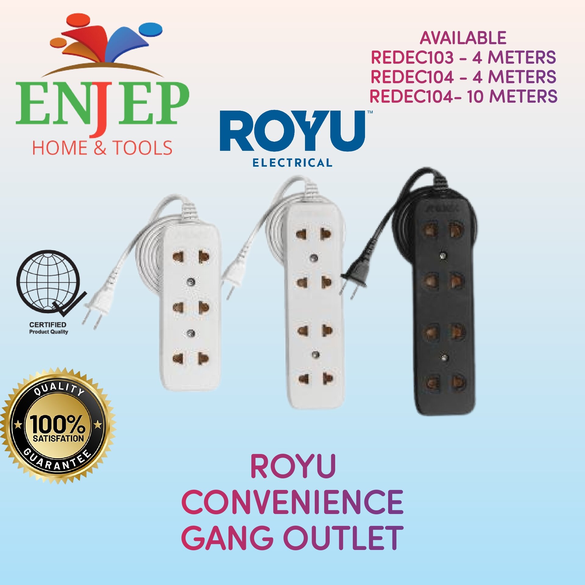 ROYU Gang Universal Convenience Outlet | Lazada PH
