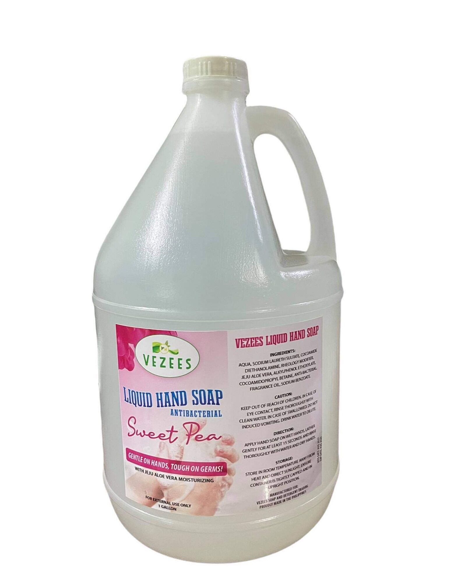 Vezees Liduid Hand Soap AntiBacterial 1 Gallon 3.6 Liters | Lazada PH