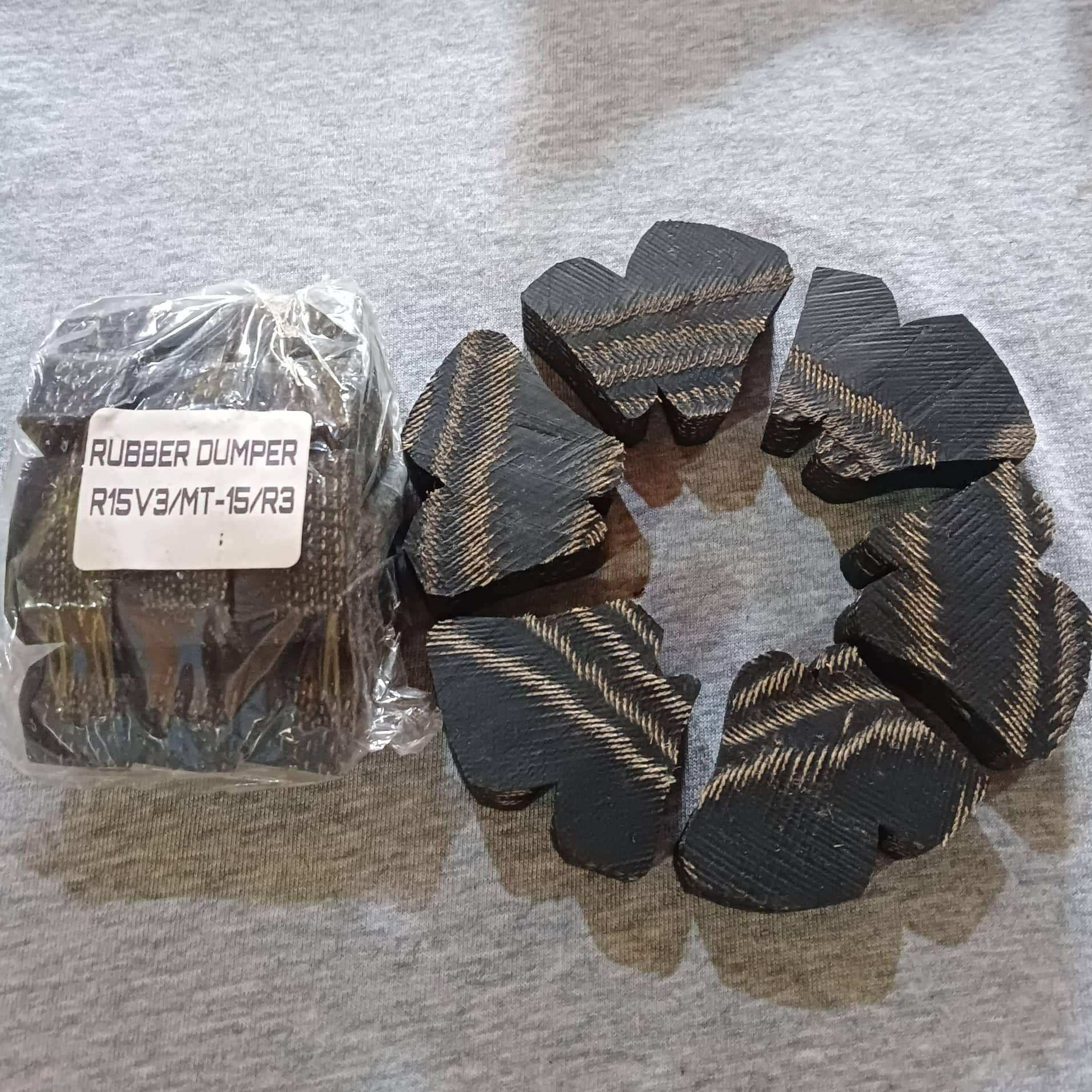 RUBBER DUMPER HEAVY DUTY W/PLY(SET) YAMAHA R15 V3/R3/MT-15 | Lazada PH