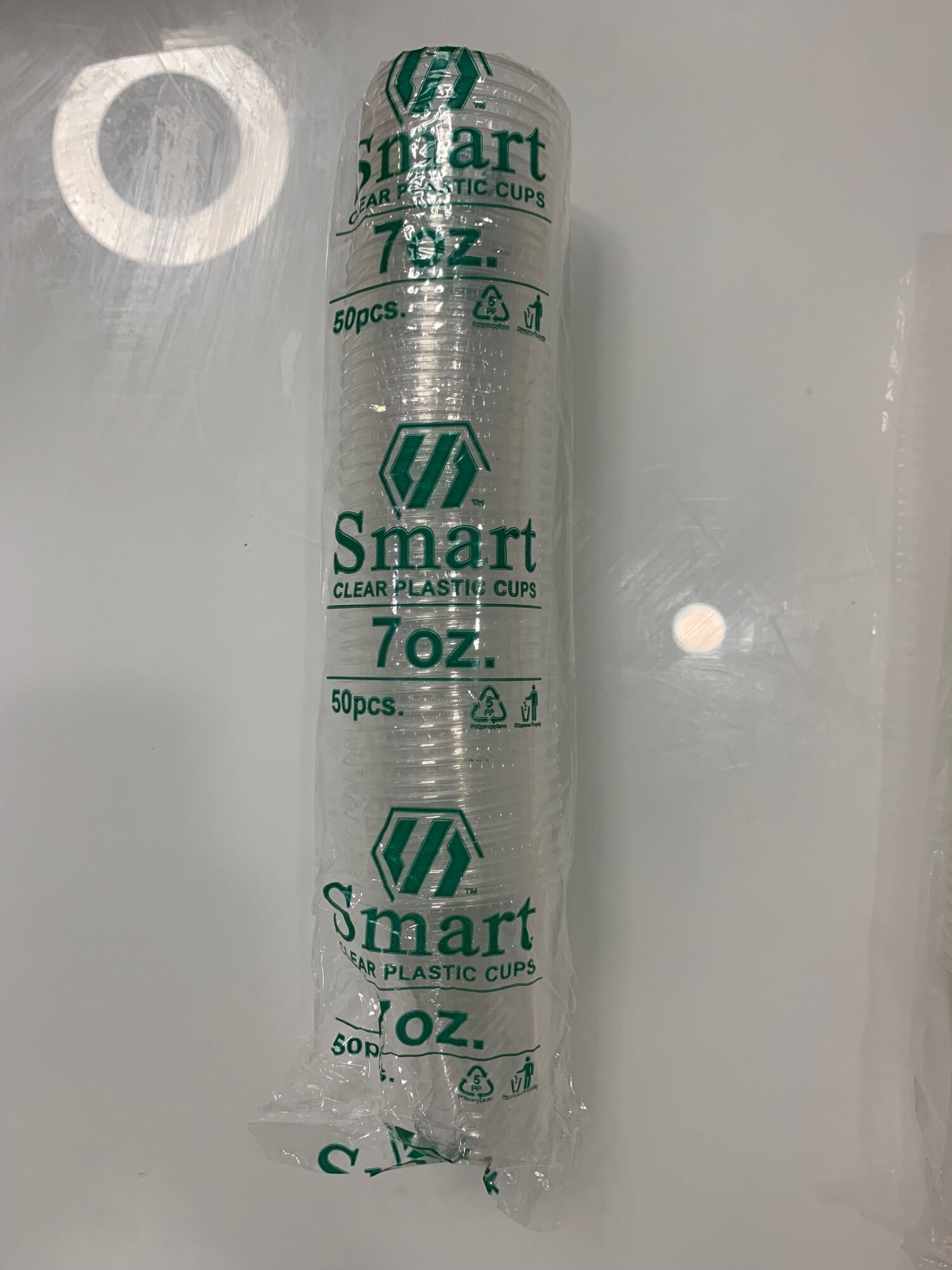 50pcs Plastic Cup Clear Pinoy Cup 7oz 8oz 10oz 12oz | Lazada PH