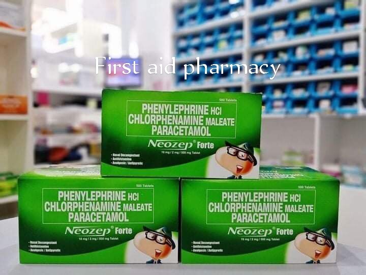 Neozep 1Box 500s tablets (For relief of cold and all its symptoms ...