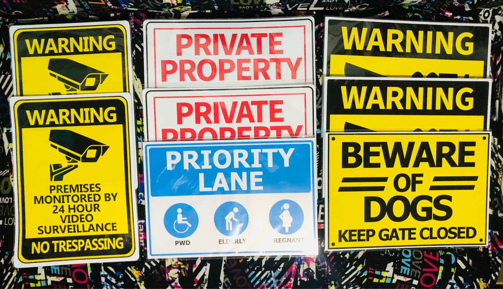 Priority Lane Signage | Lazada PH