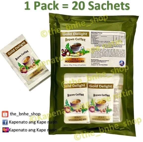 Gold Delight BROWN COFFEE MIX | Lazada PH