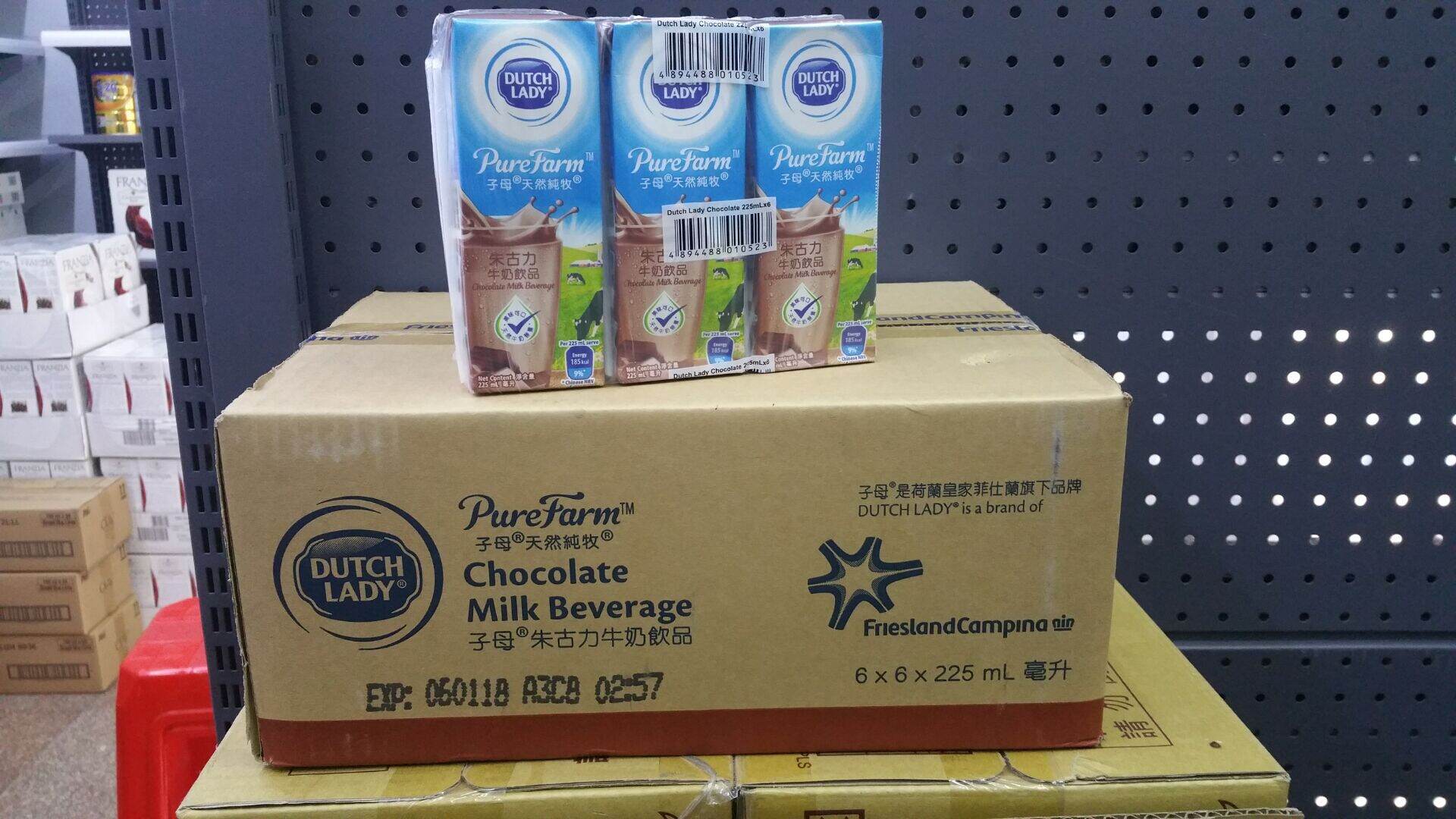 Hong Kong Imported {Dutch Lady} Original/Chocolate Milk 225ml | Lazada PH