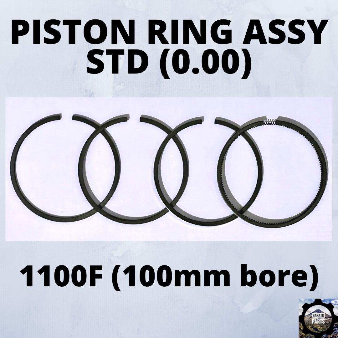 Piston Ring Assy (STD) for Air-cooled Diesel Engine 1100F (25hp ...