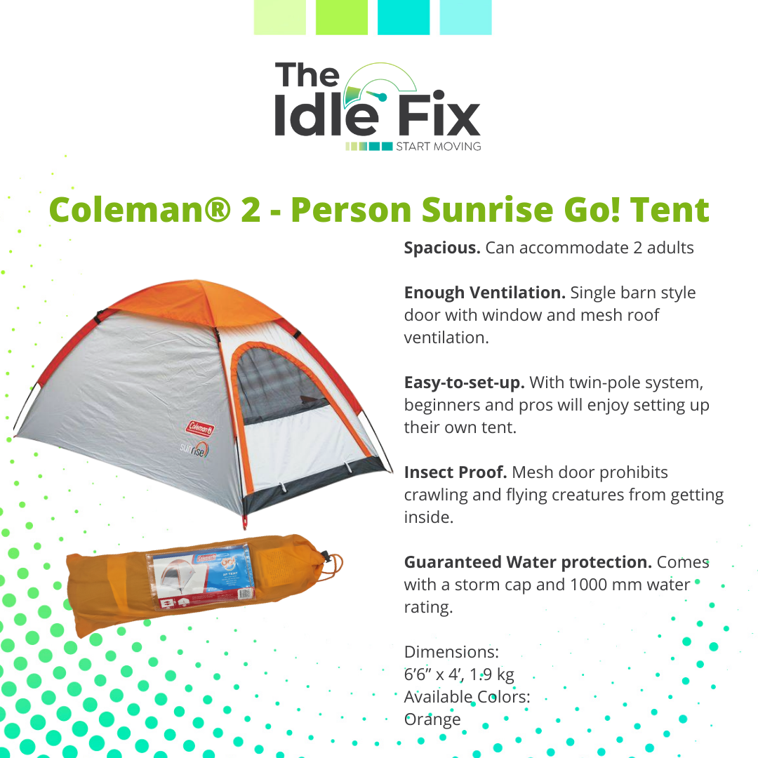 Coleman Sunrise Go Tent | Lazada PH