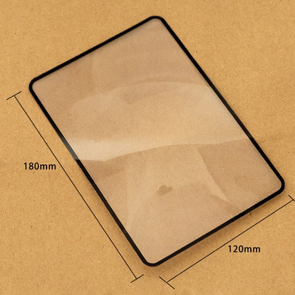 A5 Full Page Large Sheet Magnifier Magnifying Glass Reading Aid Lens ...
