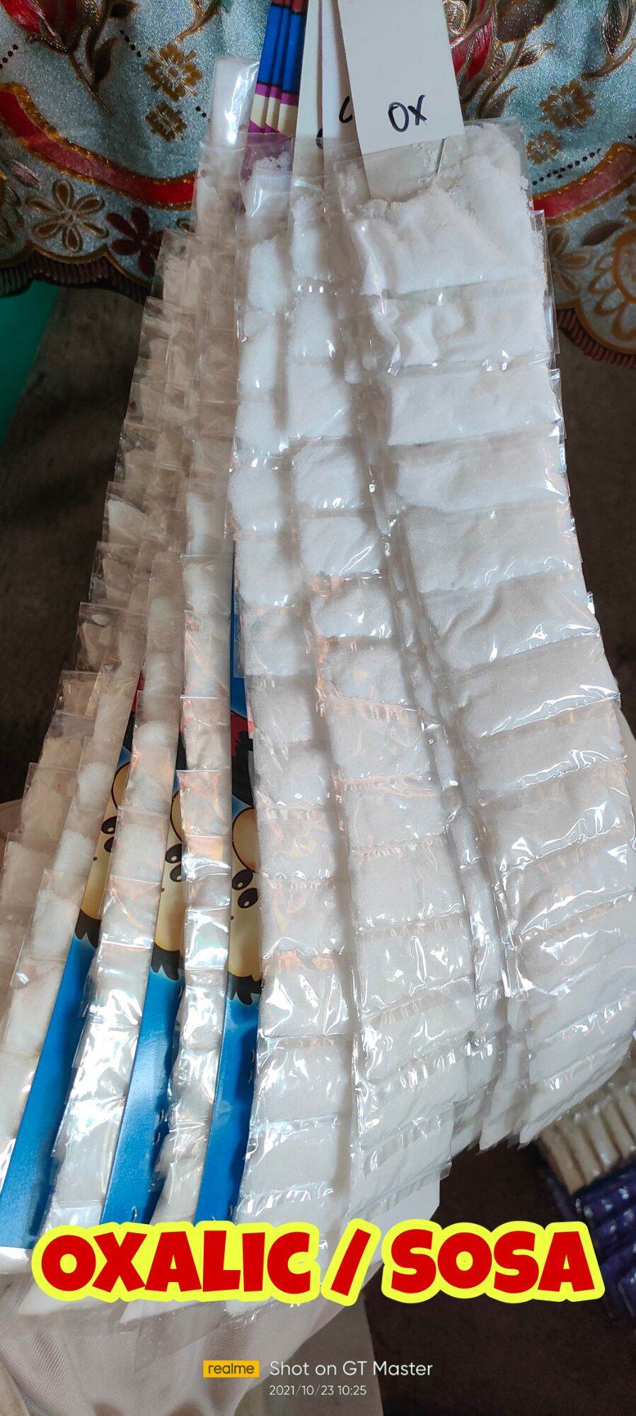 Piso Sachet Oxalic Chlorine Tina Tawas Small Pack Mura Presyong ...