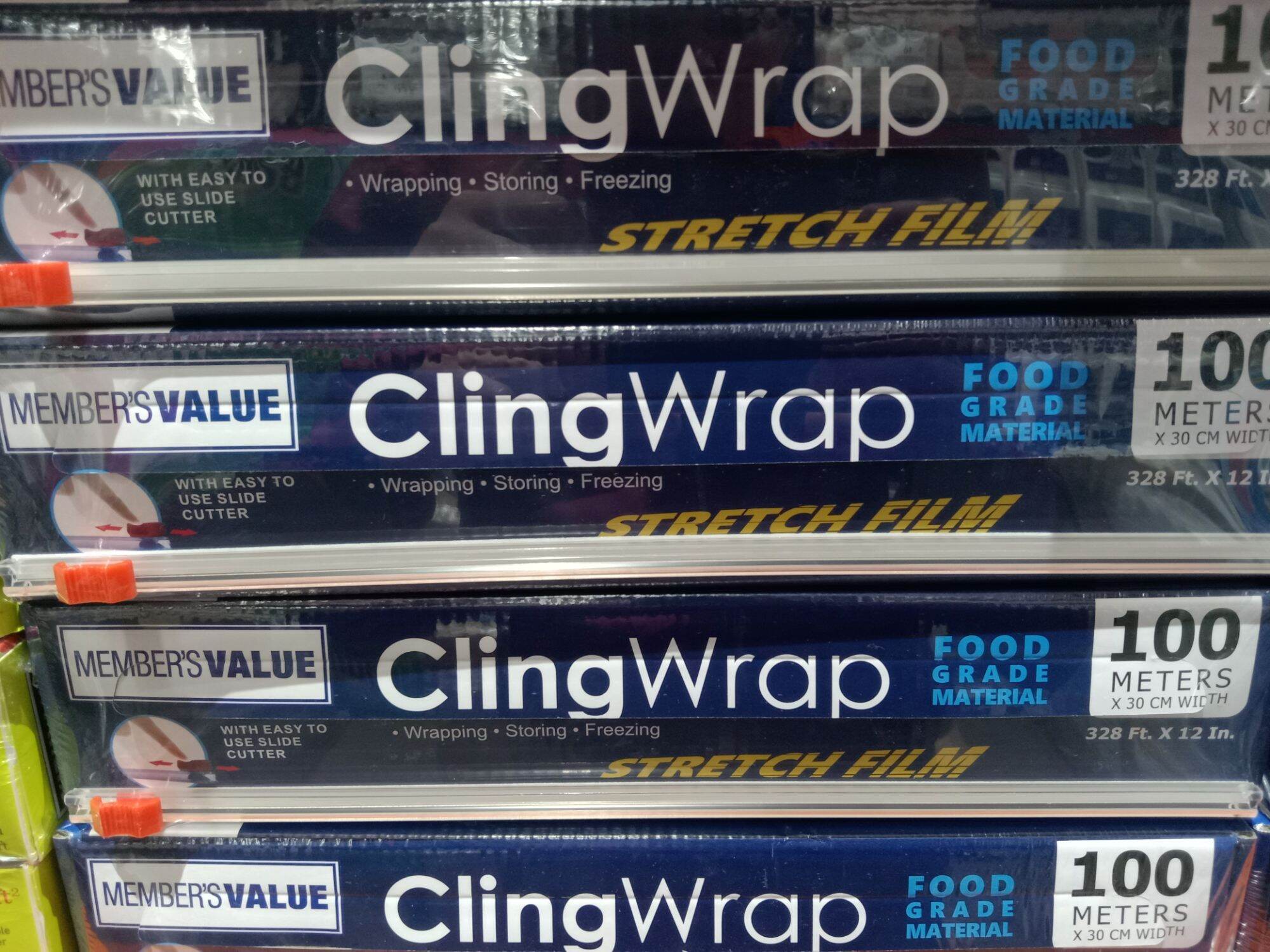MEMBERS VALUE CLING WRAP 12INX100M (USA) | Lazada PH
