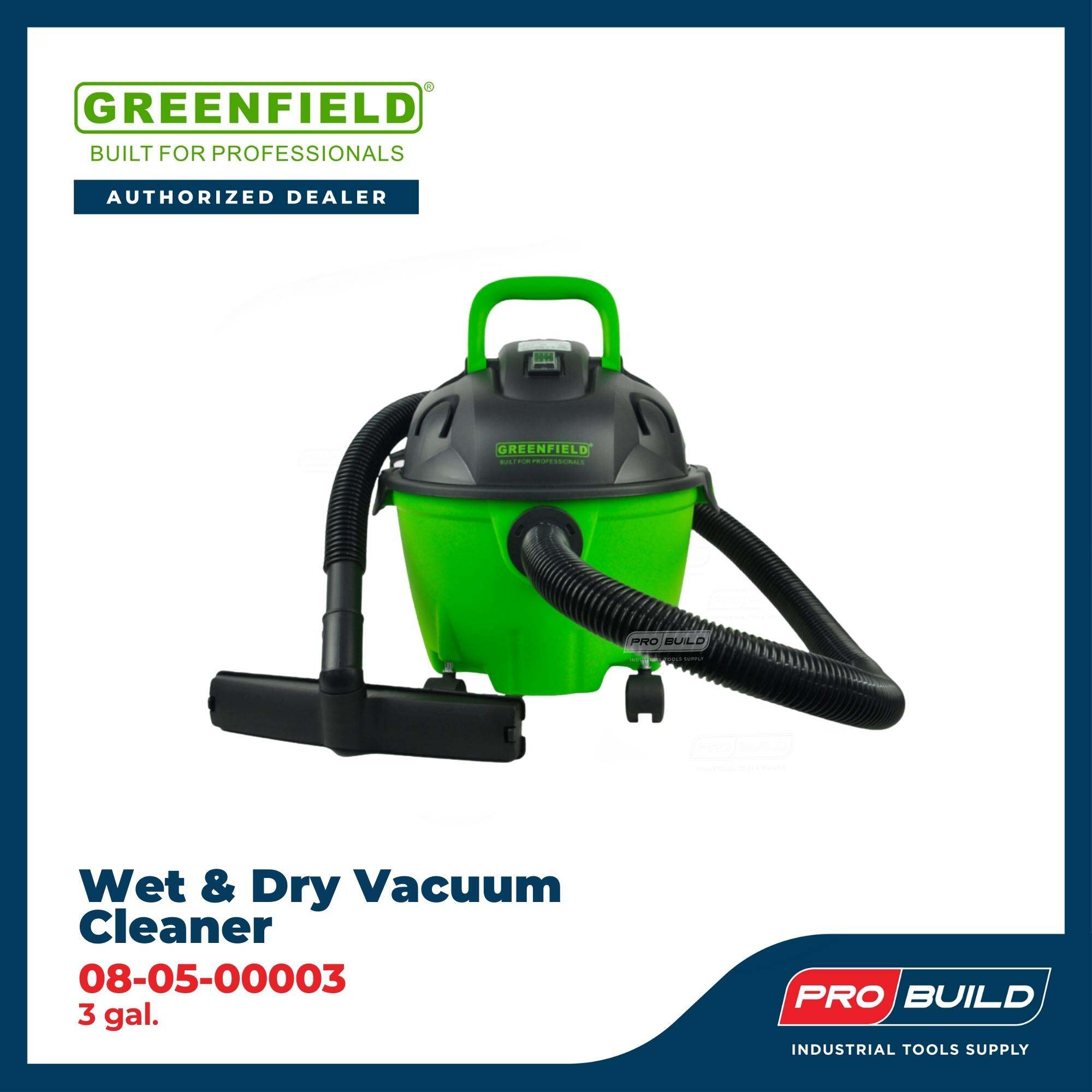 Greenfield Wet and Dry Vacuum Cleanet 3 gal. / 10L | Lazada PH