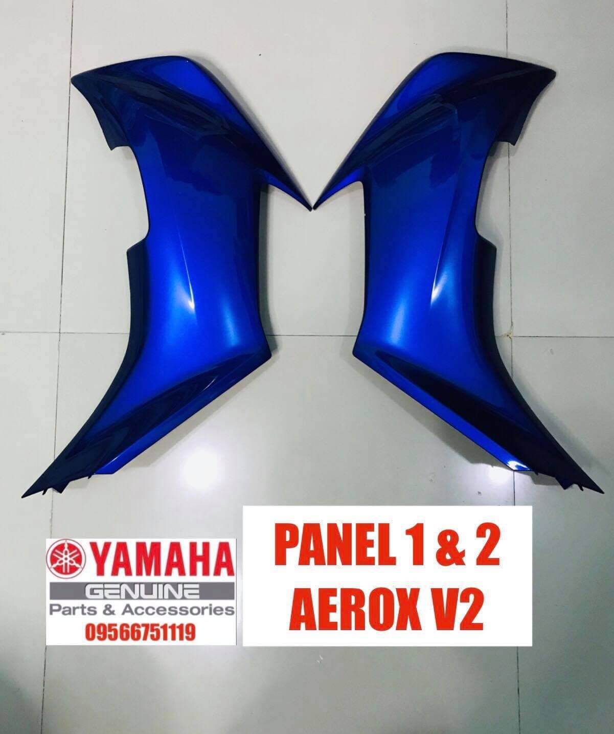 PANEL 1 and 2/ COWLING/ SIDE PANEL/ AEROX V2/ YAMAHA GENUINE | Lazada PH