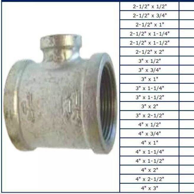 MECH G I TEE REDUCER 3 X 1 1 2 Lazada PH