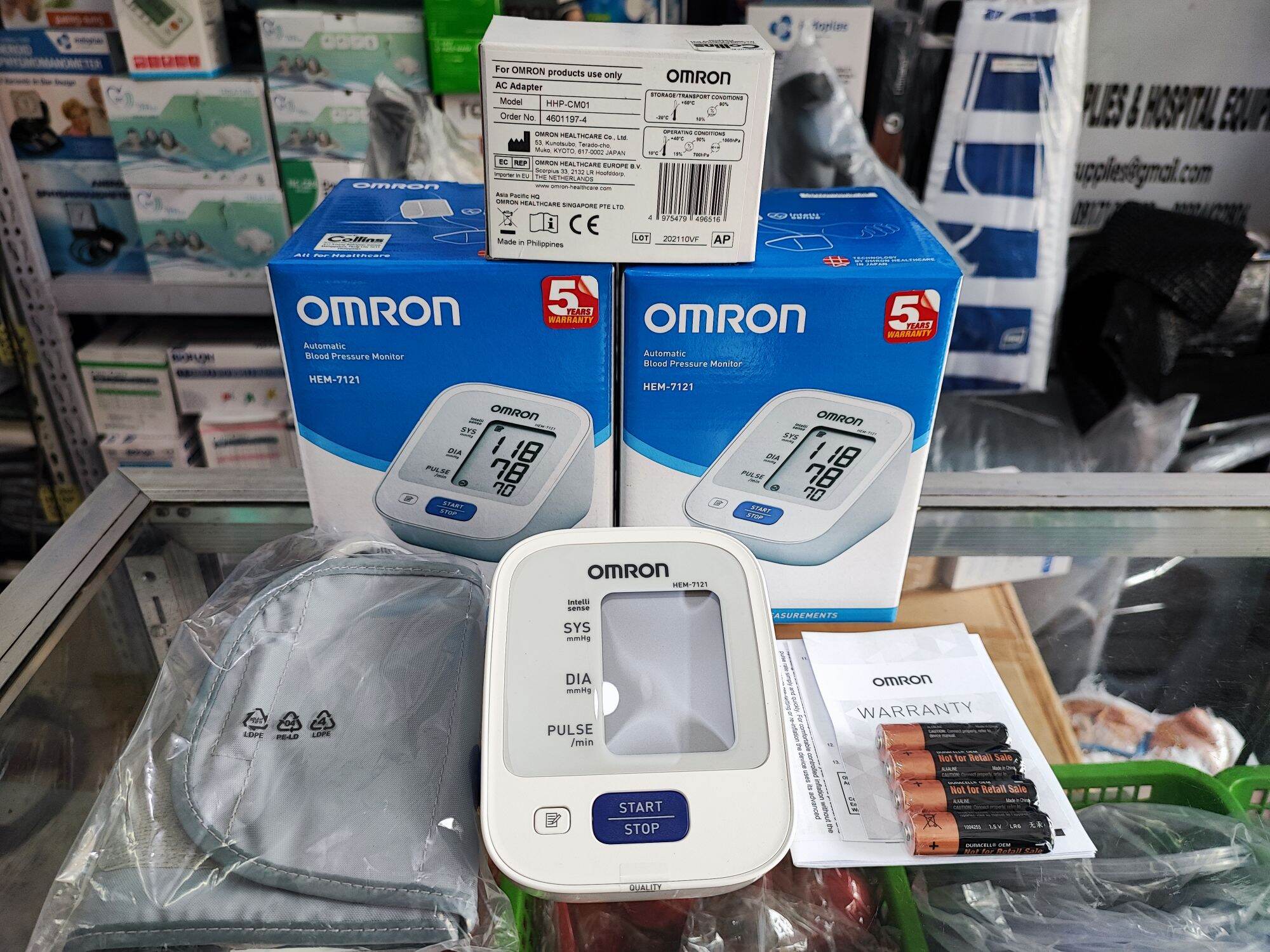 OMRON DIGITAL BP WITH ADAPT - MODEL HEM-7121 (Original OMRON) | Lazada PH