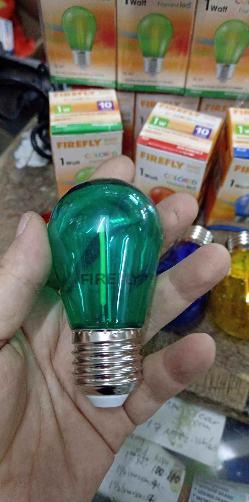 Firefly Basic Led Filament Bulb 1watts (red , blue , green , yellow ...