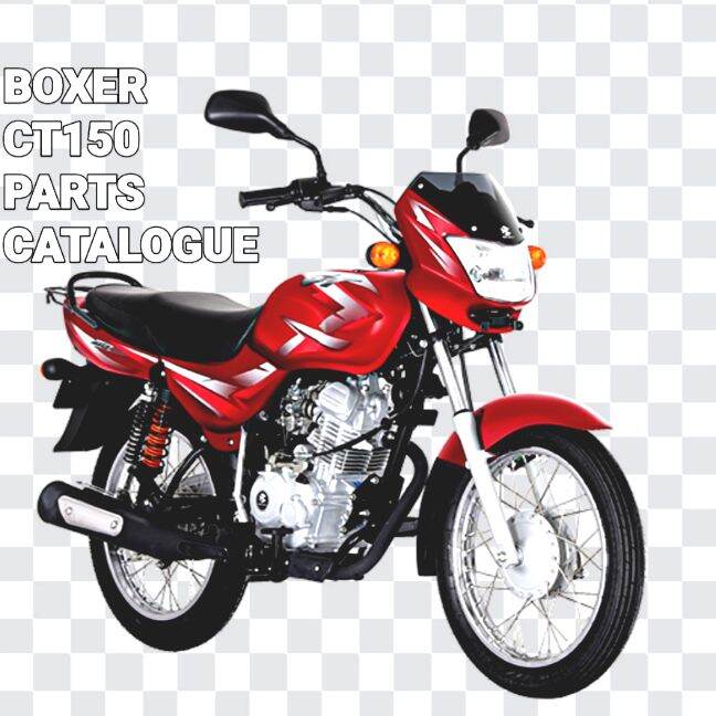 KAWASAKI CT150 BOXER MOTORCYCLE PARTS CATALOGUE *(ALL PAGES IN BACK TO ...