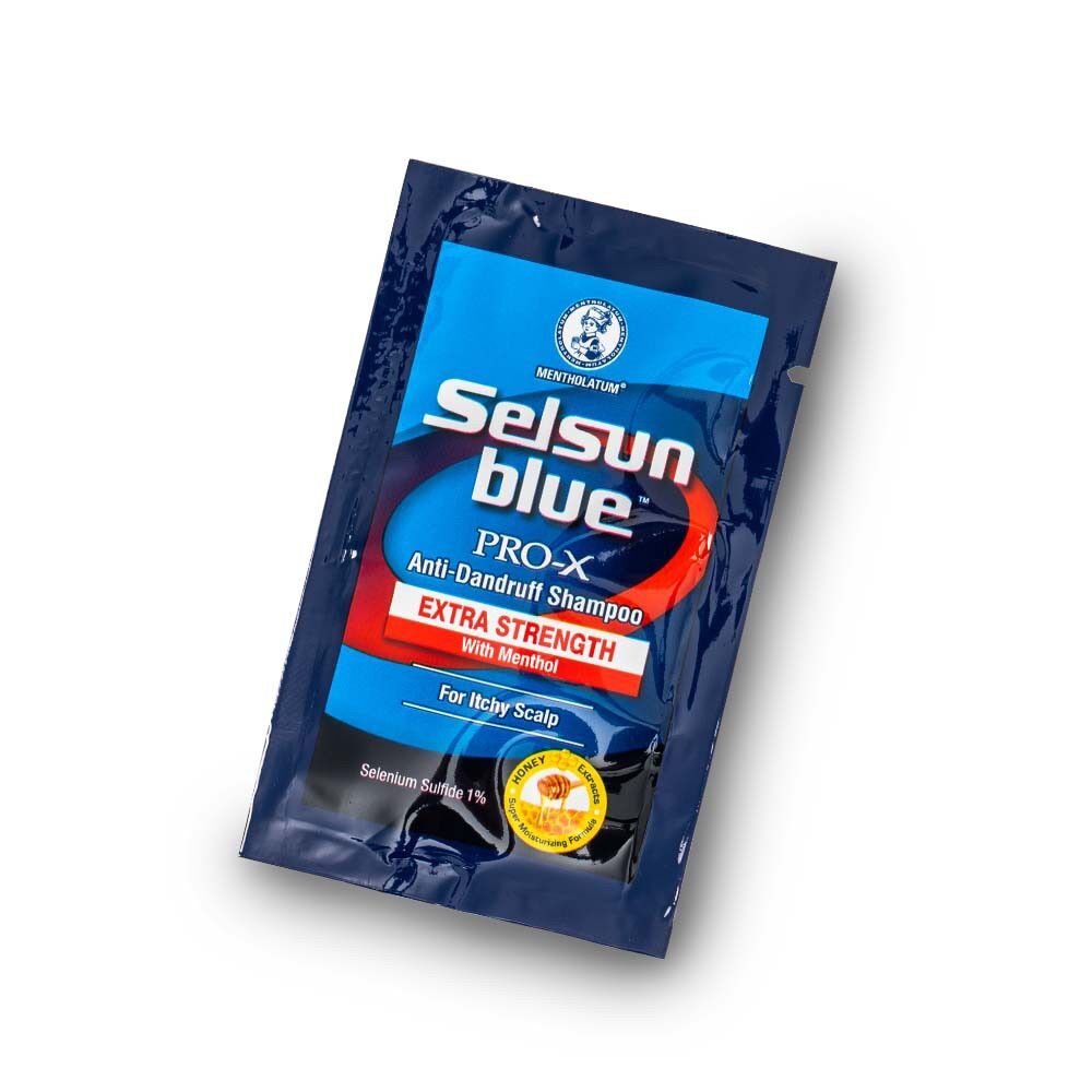 Selsun Blue Anti-Dandruff Treatment Shampoo Medicated 6ml Sachet x2 ...