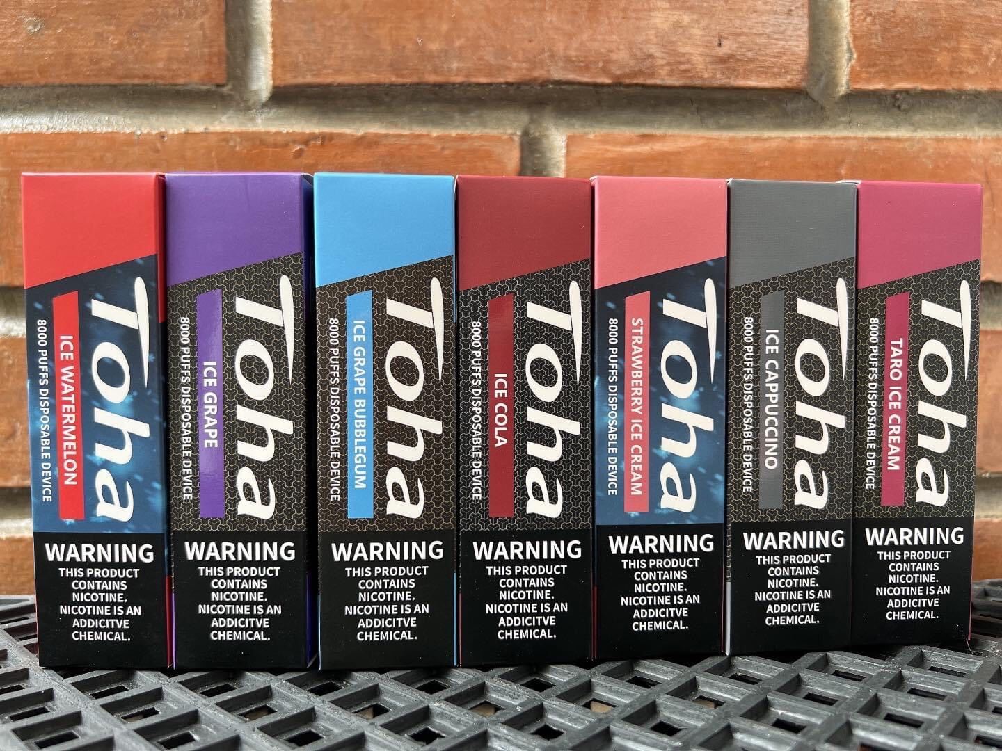 TOHA 8000 PUFFS PLAIN DISPOSABLE POD | Lazada PH