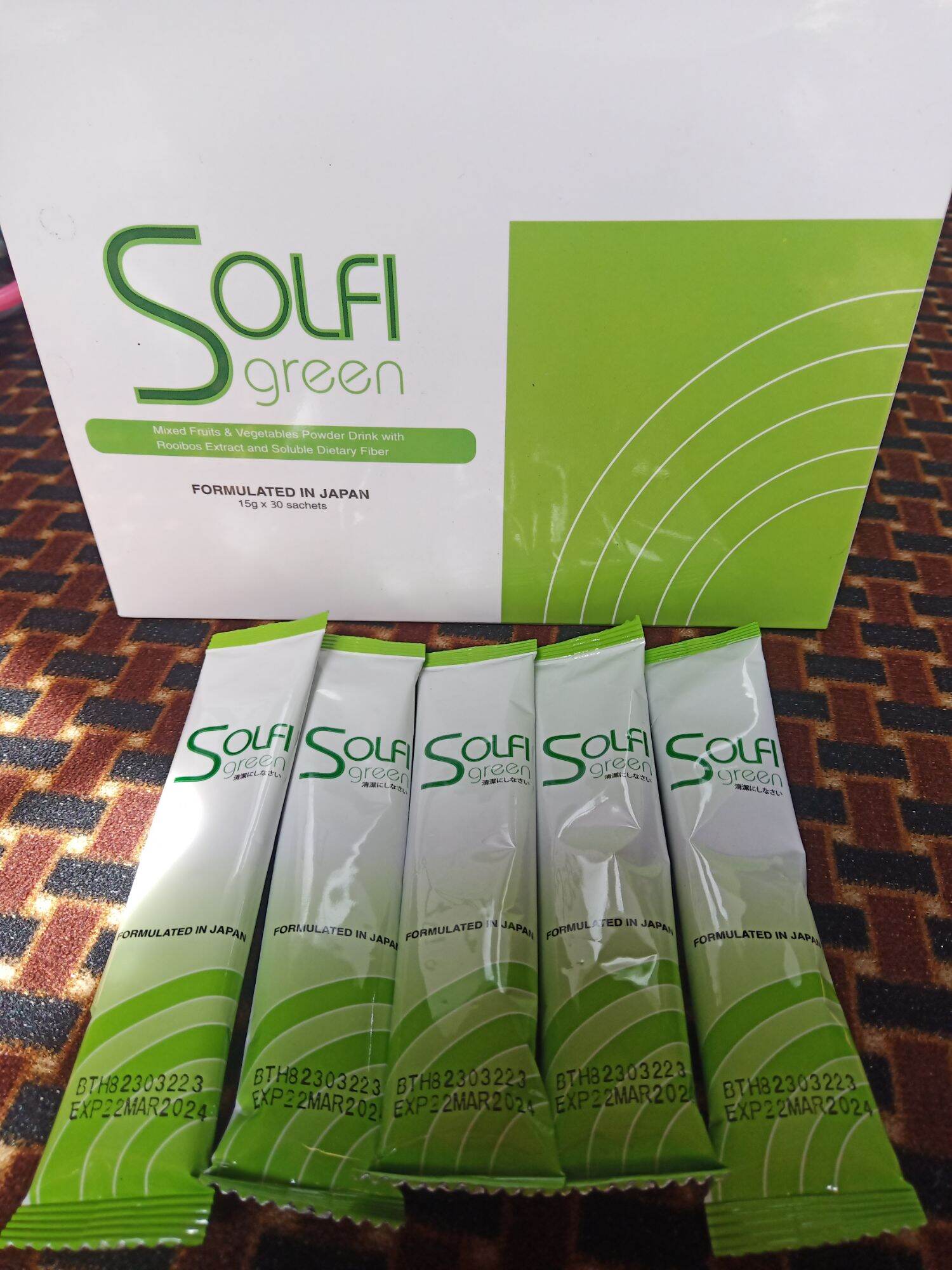 SOLFI GREEN Box Of 30 Sachets Expiry Feb 2024 – Medsave, 41% OFF