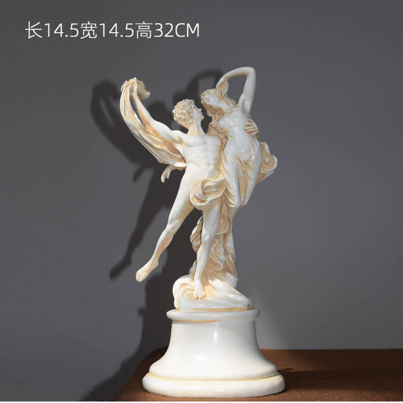 Creative Greek Athena Goddess Sculpture Statue Resin Angel Ornaments ...