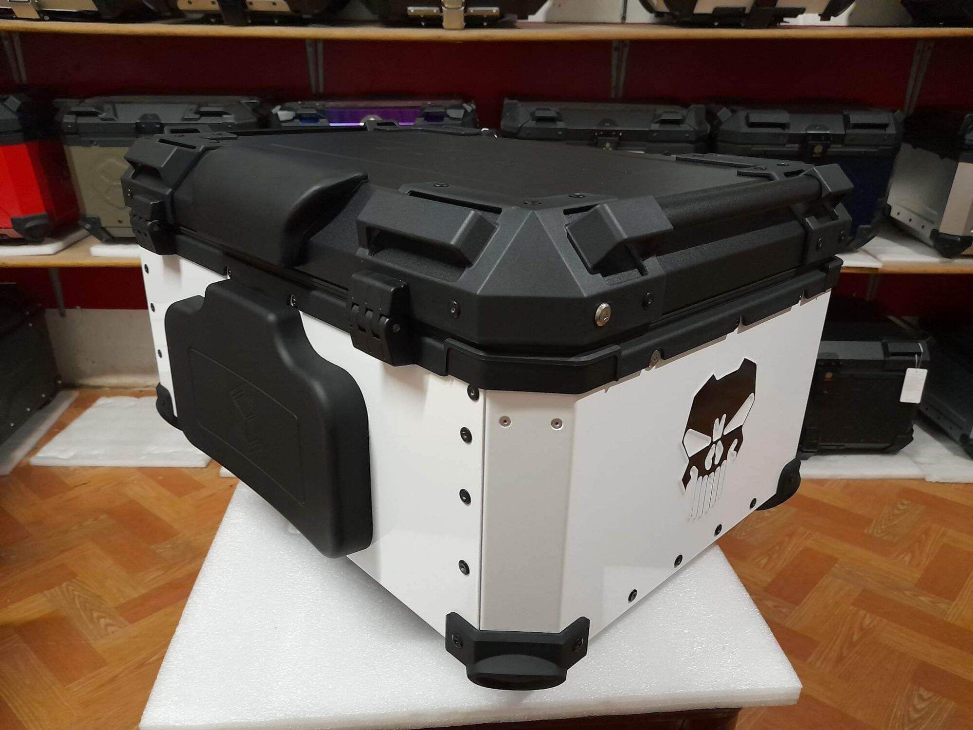 65 LITERS ALLOY TOPBOX WITH BACKREST | Lazada PH