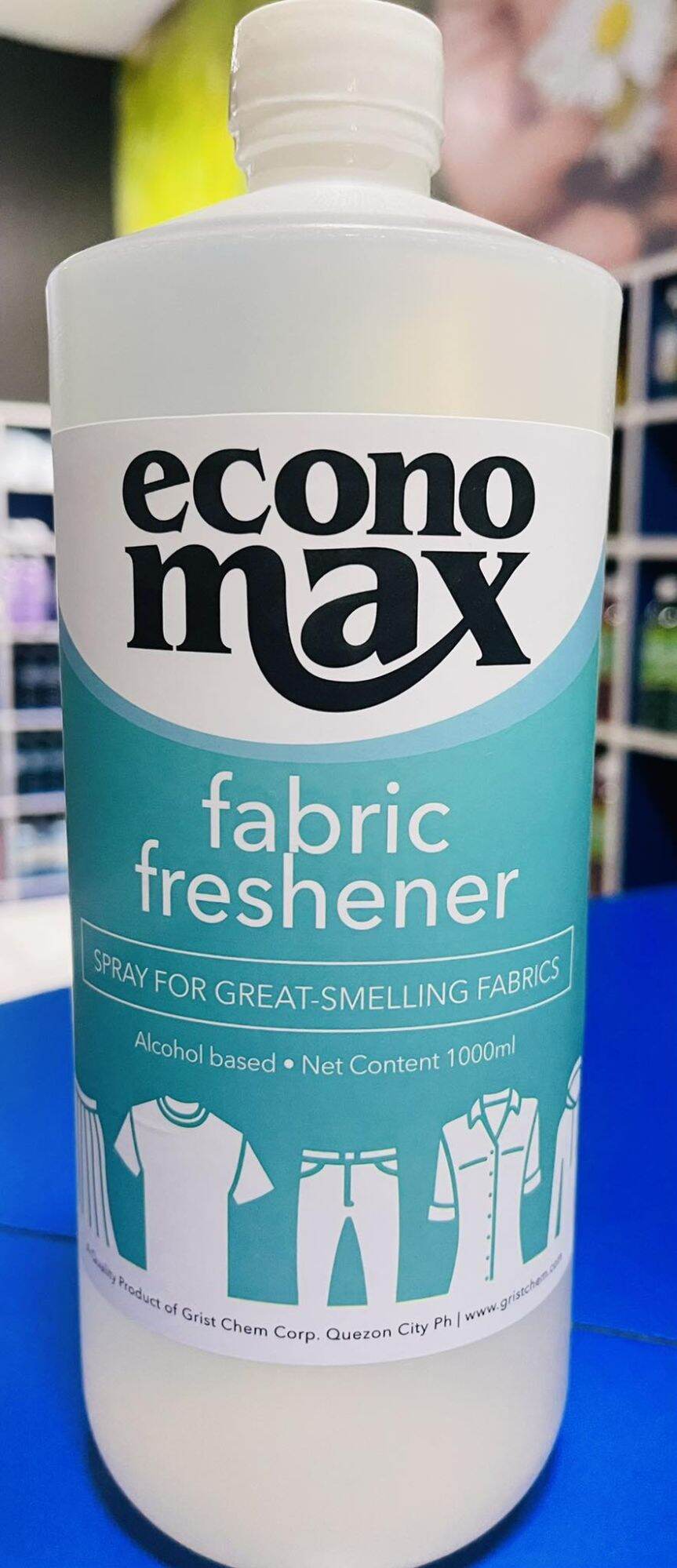 FABRIC FRESHENER Economax Blue Green alcohol based | Lazada PH