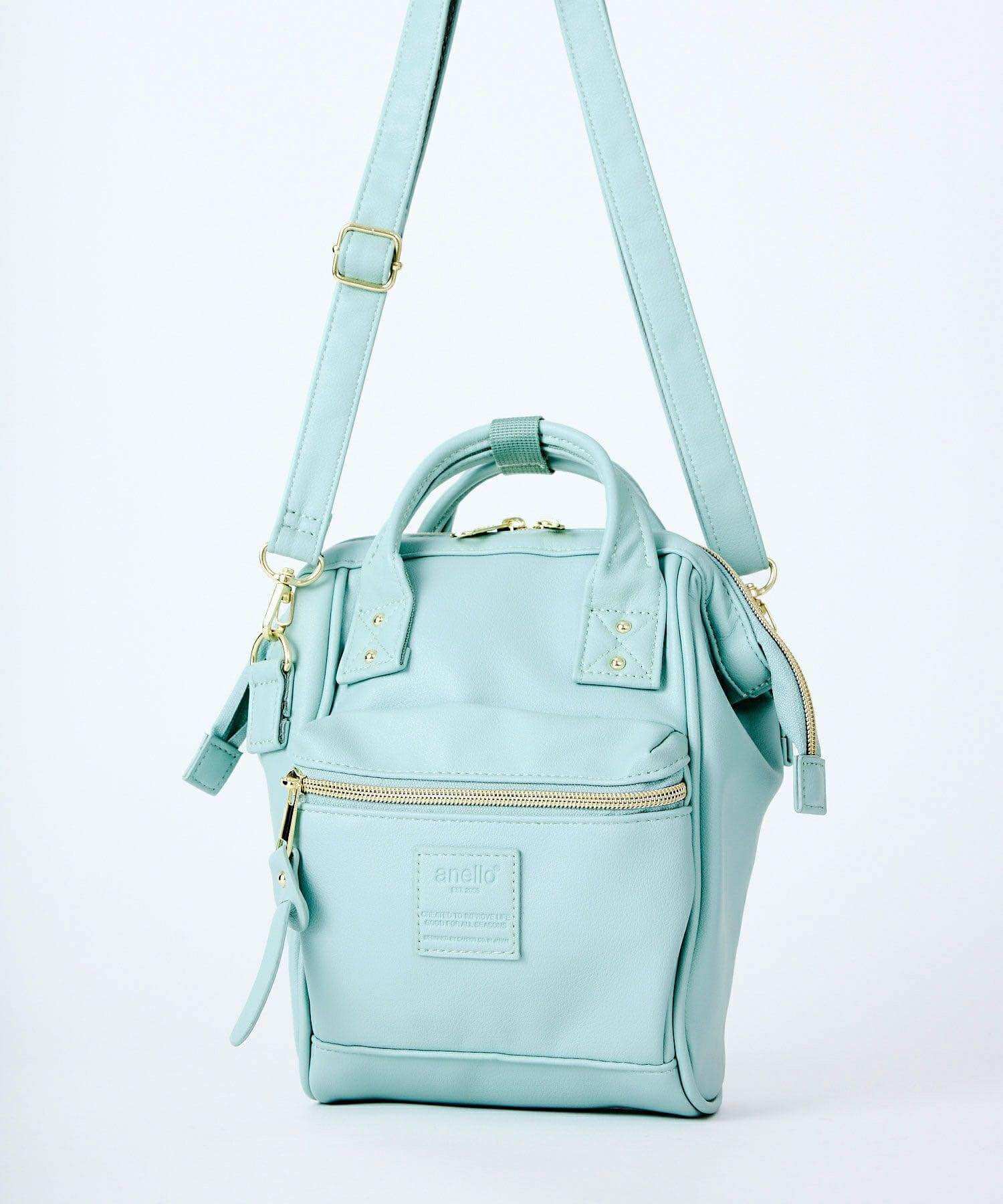 Anello® Retro Mini Sling Bag Micro Shoulder Bag Leather AHB3774 ...