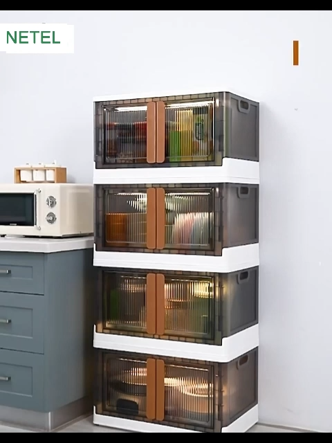 【Clearance】NETEL Home Storage Rack Double Door Floor-to-ceiling ...