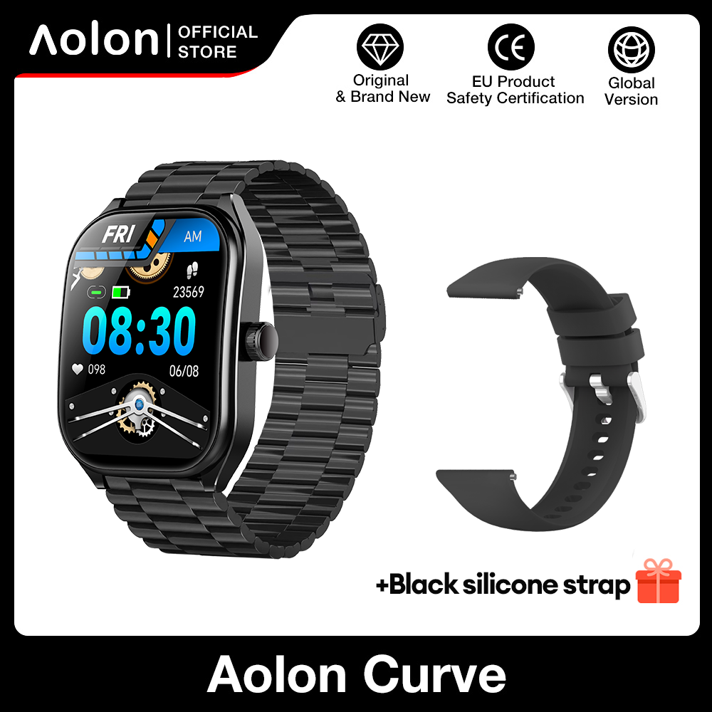 Aolon Curve Smart Watch for Men IP68 Waterproof original Smartwatch ...