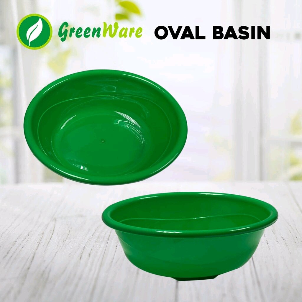 Greenware Oval Basin Plastic Planggana | Lazada PH