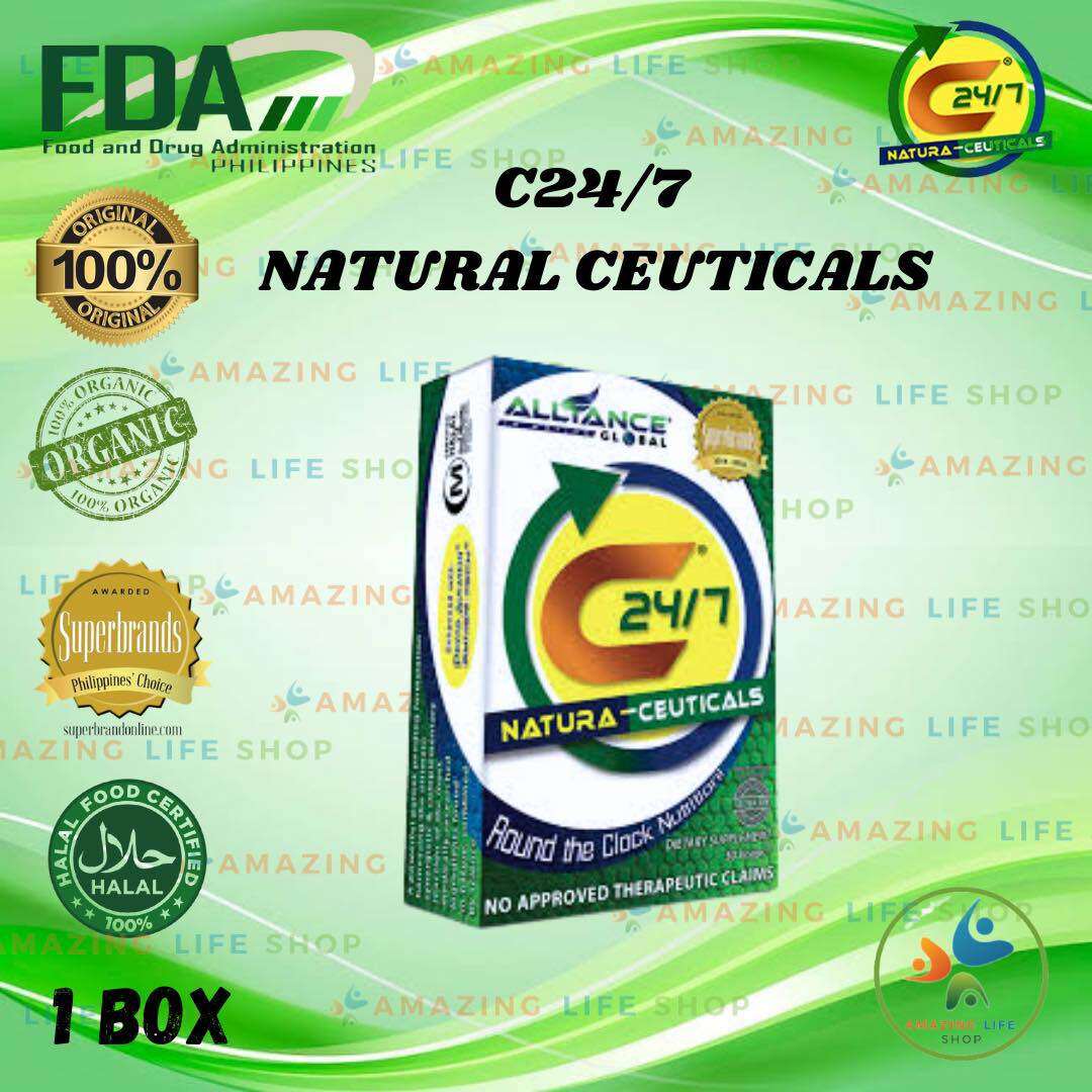1 BOX C24/7 NATURACEUTICALS 30CAPSULES AUTHENTIC SOLD BY AMAZING LIFE ...