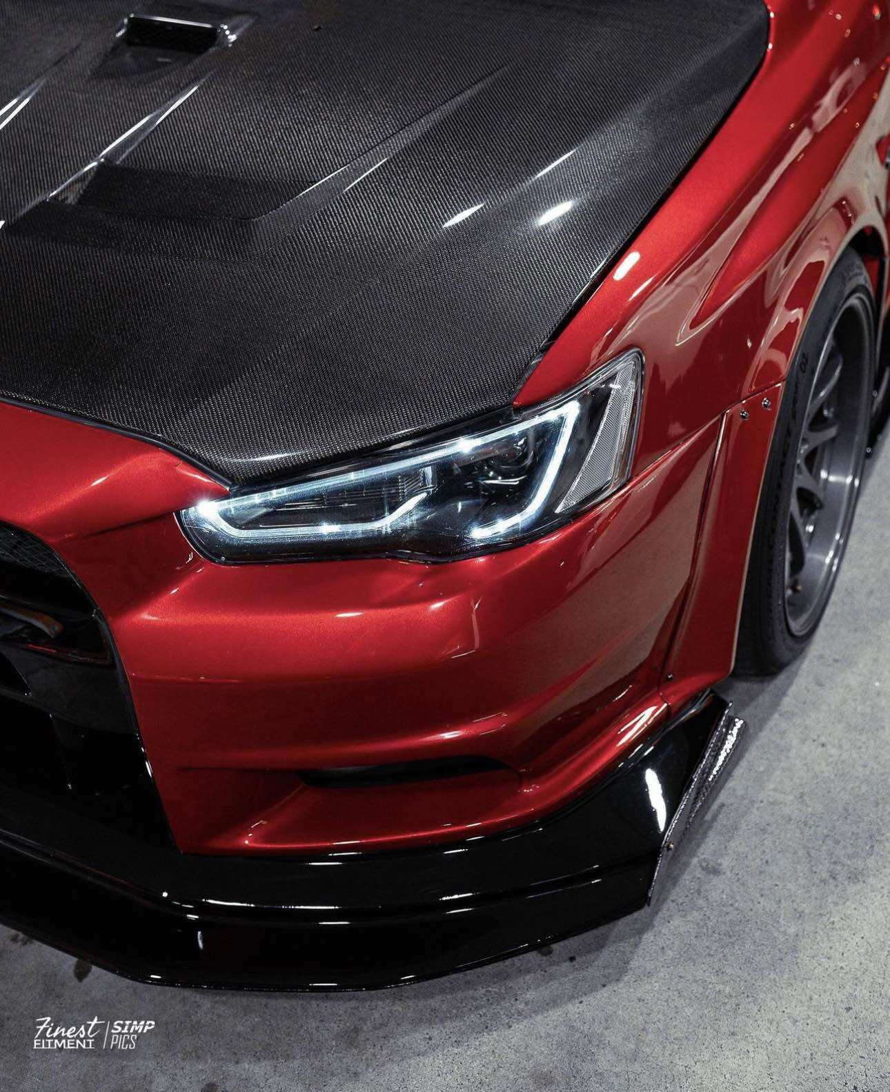 VLAND Mitsubishi Lancer EX - Evo X Demon Eye Headlights Fit in 2008 ...