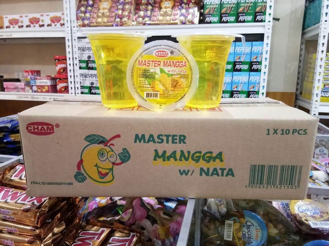 snappy jelly and master coco / mannga / guyabano flavors with nata ...