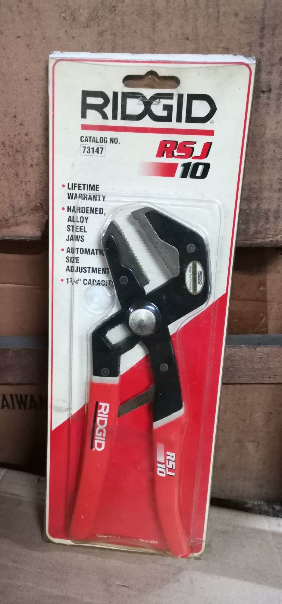 RIDGID PROFESSIONAL SELF ADJUSTING PLIER 10" #RSJ-10 ( 73147) 1-3/4" CAPACITY | Lazada PH