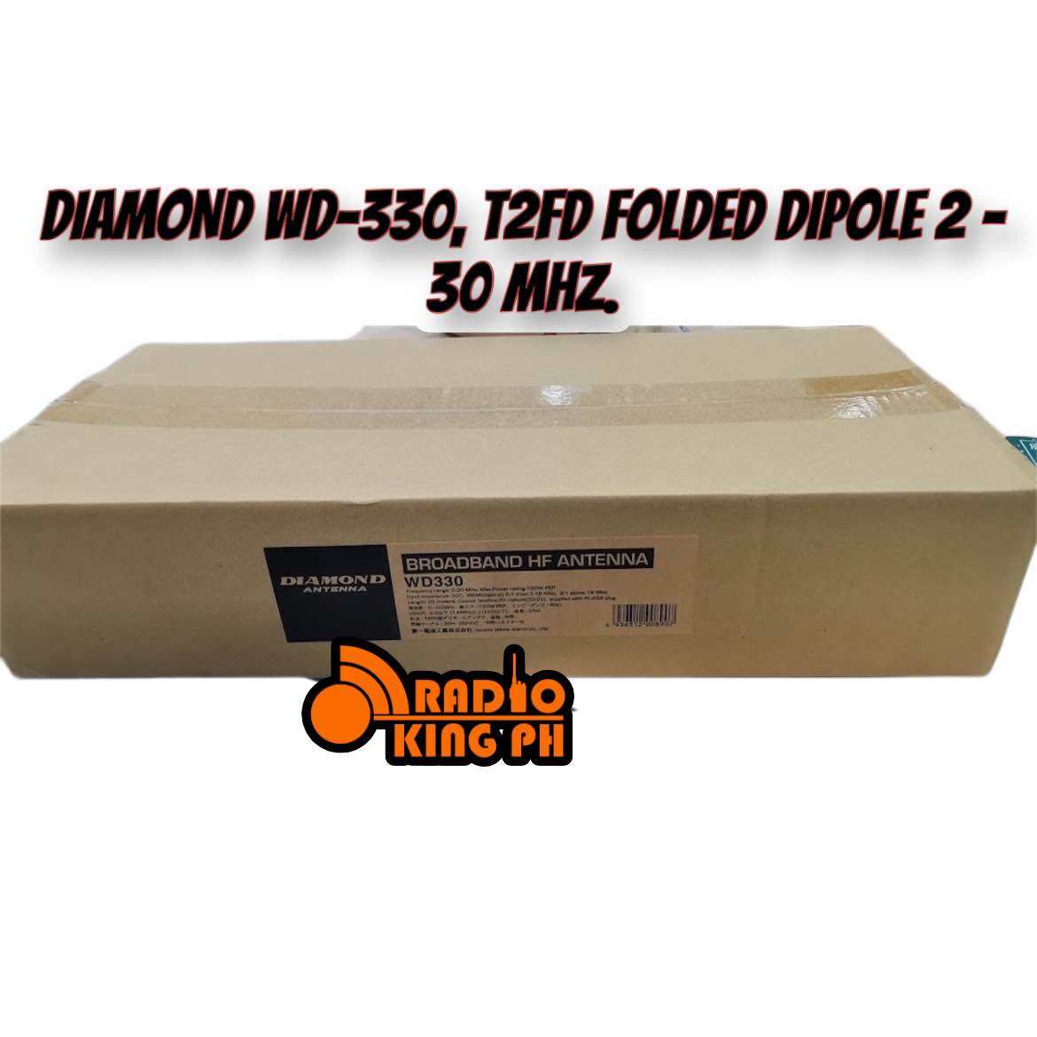DIAMOND WD-330, T2FD FOLDED DIPOLE 2 - 30 MHZ | Lazada PH