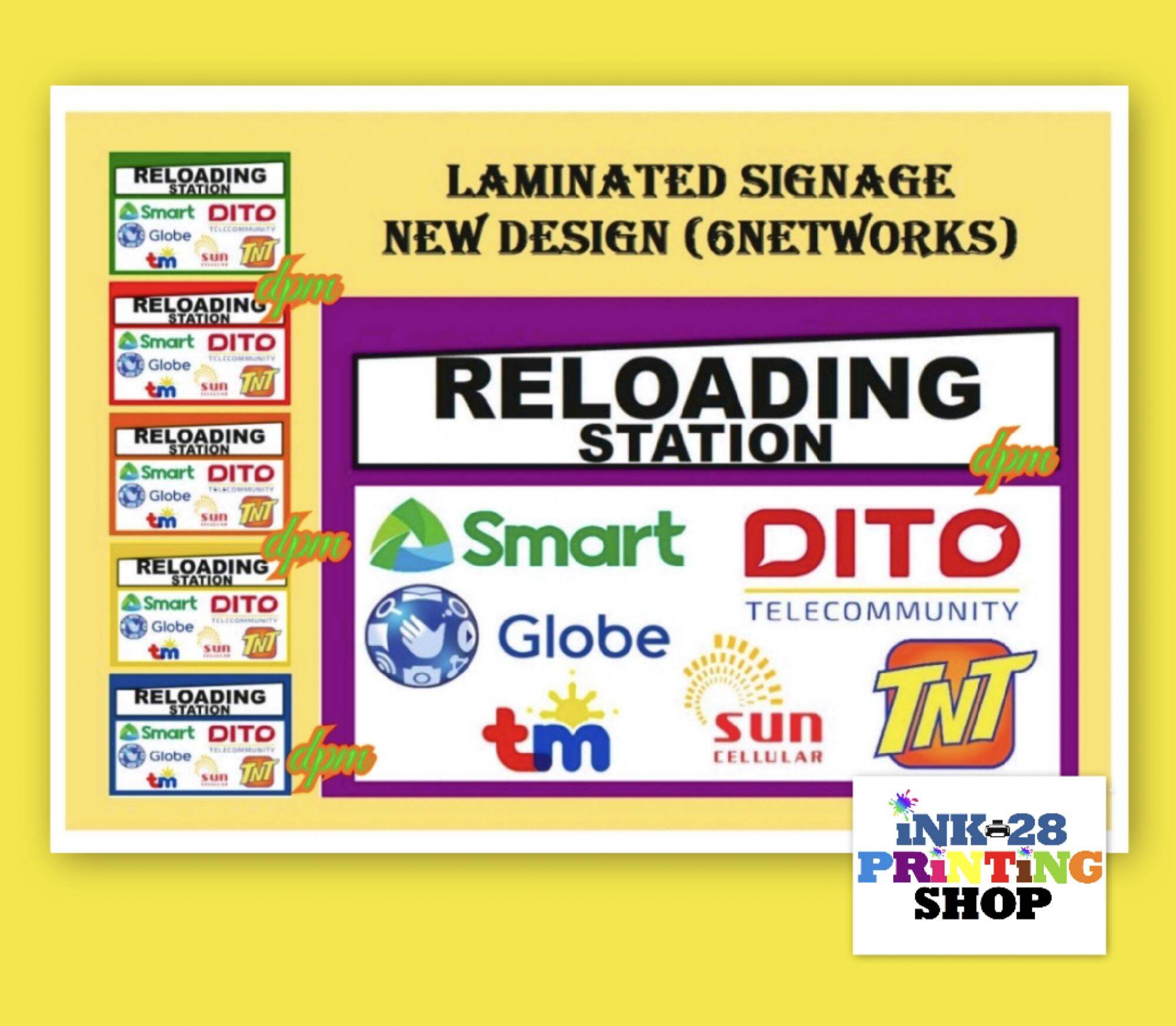 Laminated Signage New Design | Lazada PH