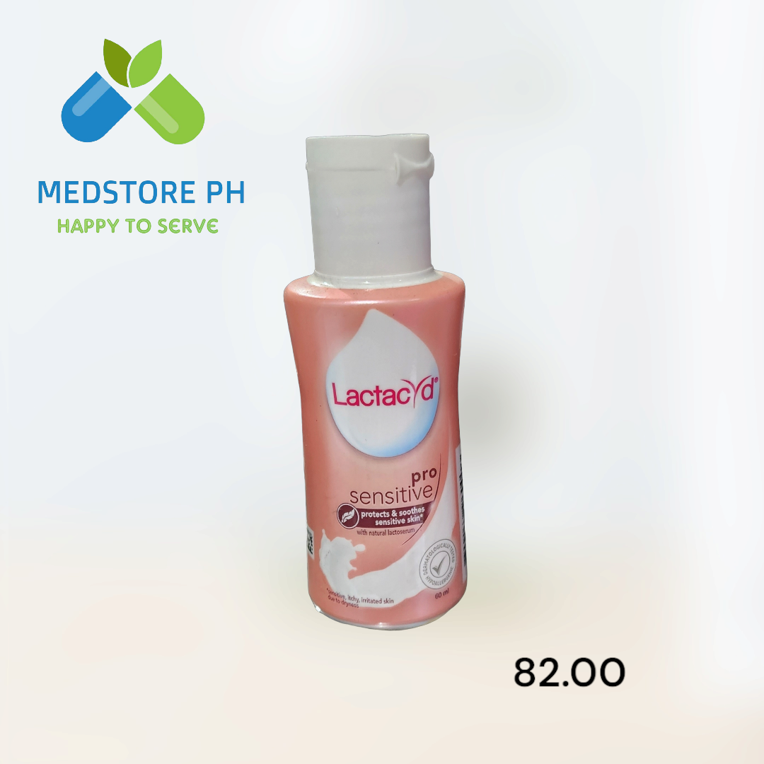 lactacyd feminine wash pro sensitive 60ml | Lazada PH