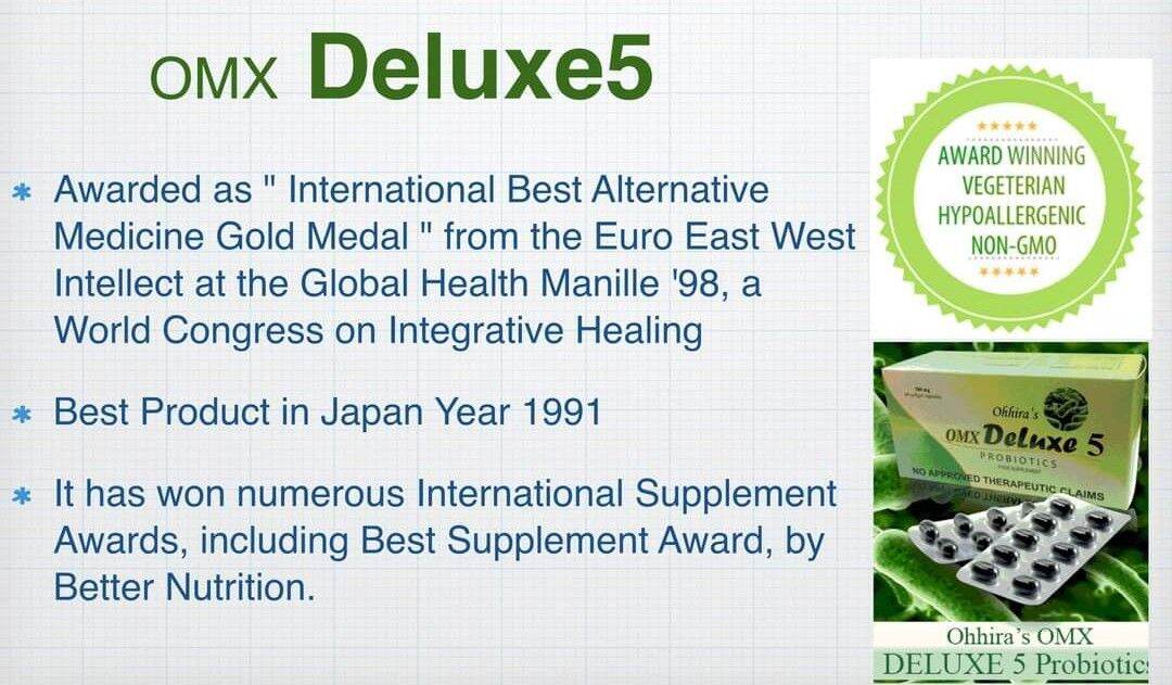 Dr. Ohhira's OMX Deluxe 5 Years Probiotics 60pcs per box Product of ...